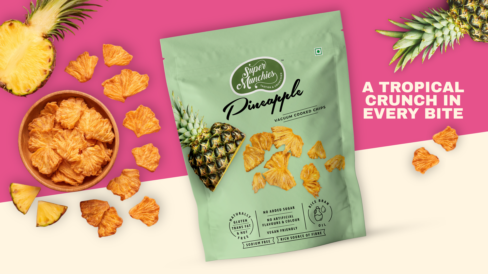 Vacuum Fried Fruit & Vegetable Chips | Super Munchies – Supermunchies India